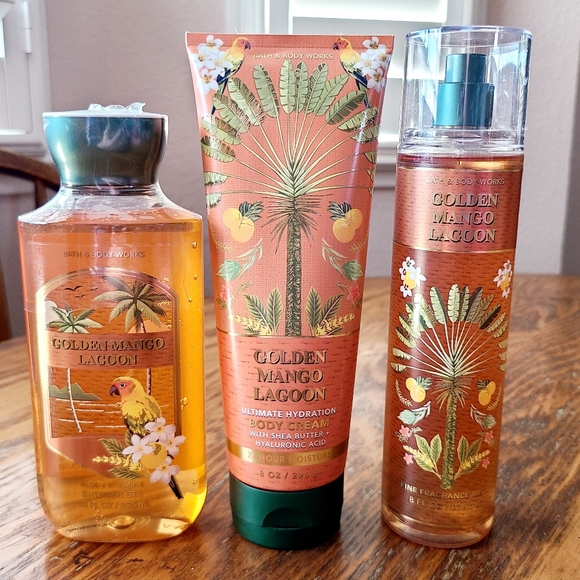 Bath & Body Works | Bath & Body | Nwt Bath Body Works Golden Mango ...